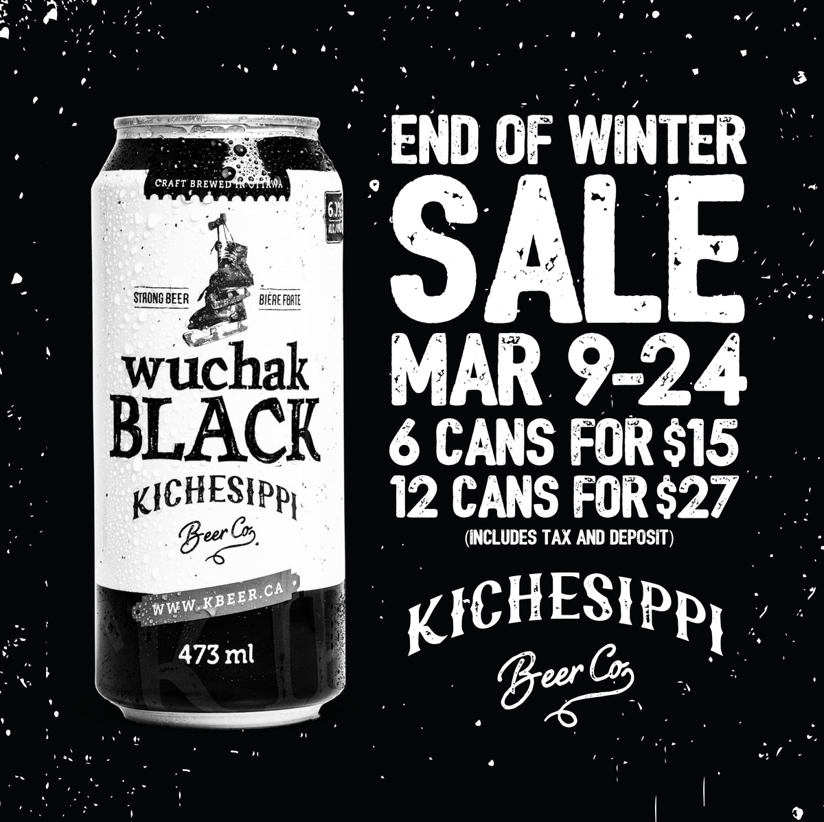 End of Winter Sale – Kichesippi Beer Co.
